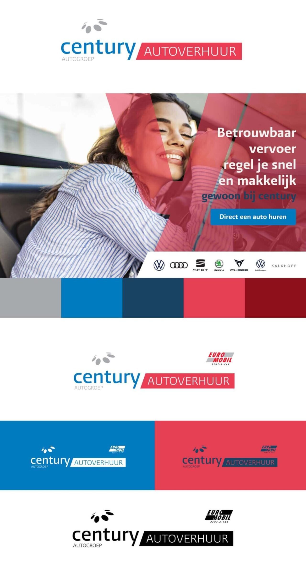 Century - Vormgeving (Rebranding) submerken - Roadbear Studios